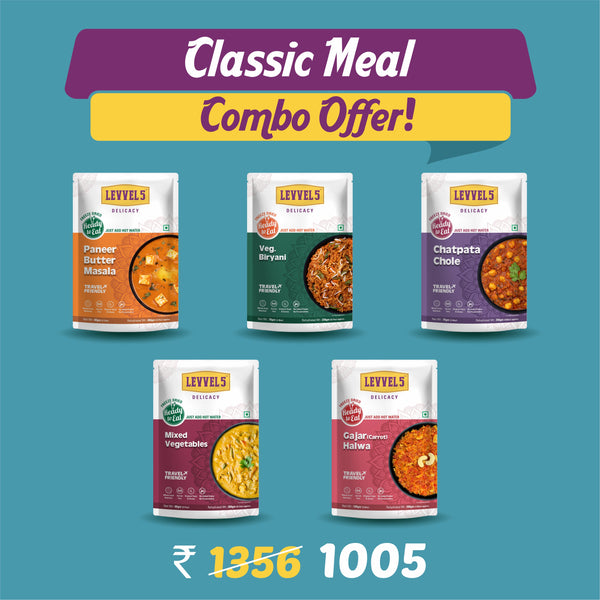 Buy Classic Meal Combo Offer – Ready-to-Eat & Delicious! – Levvel5 Delicacy